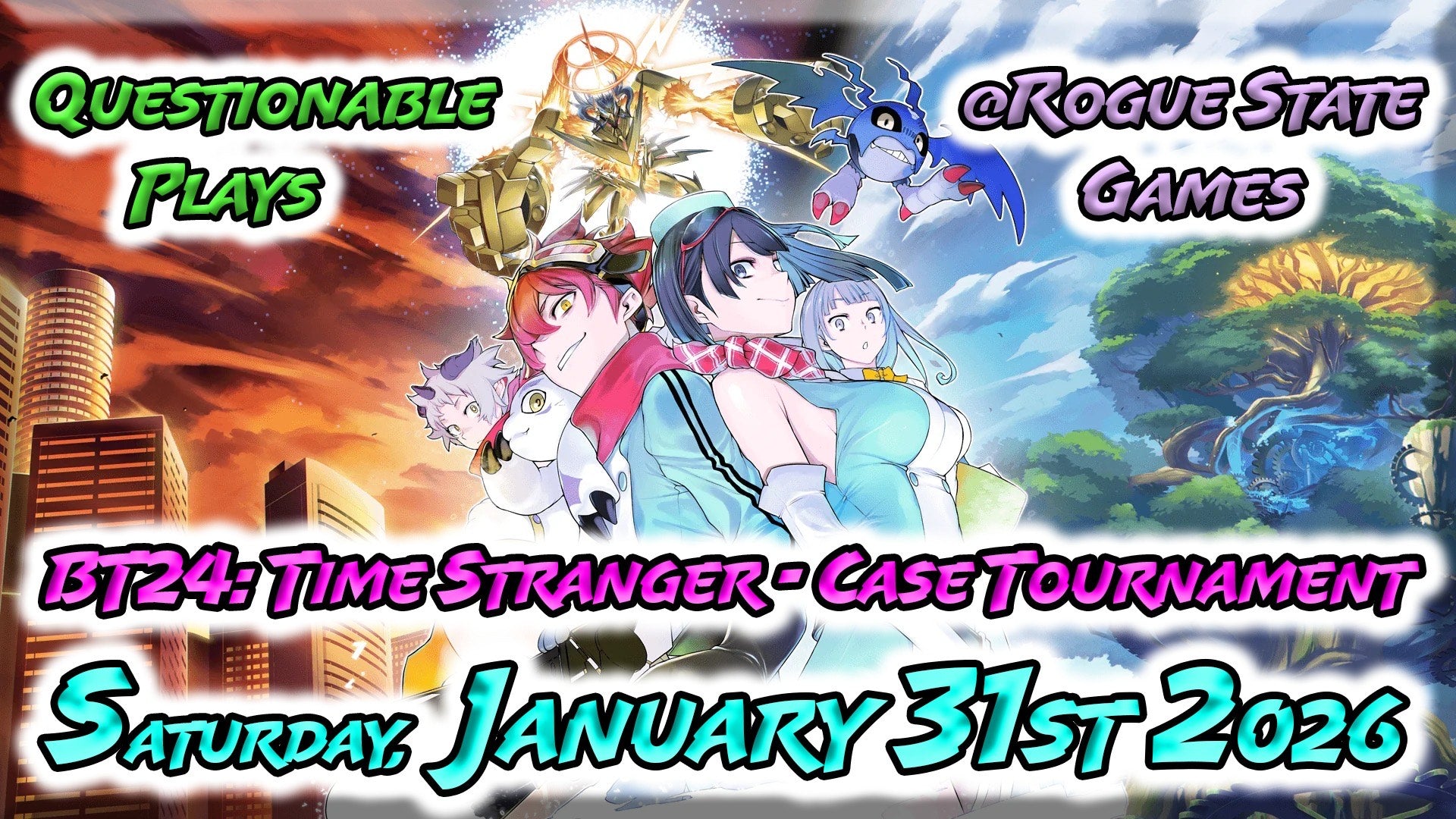 Questionable Plays: BT24 Case Tournament (Event Ticket For 1/31/26 ...