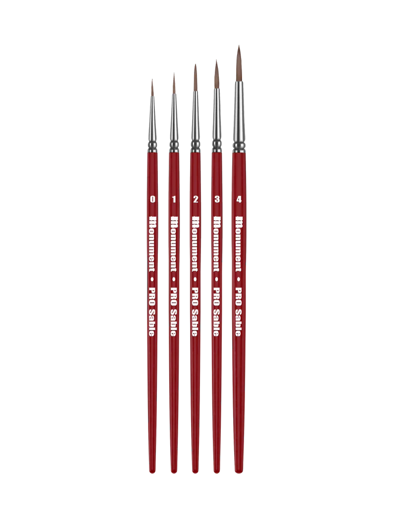 Pro Sable Brush Set – Rogue State Games