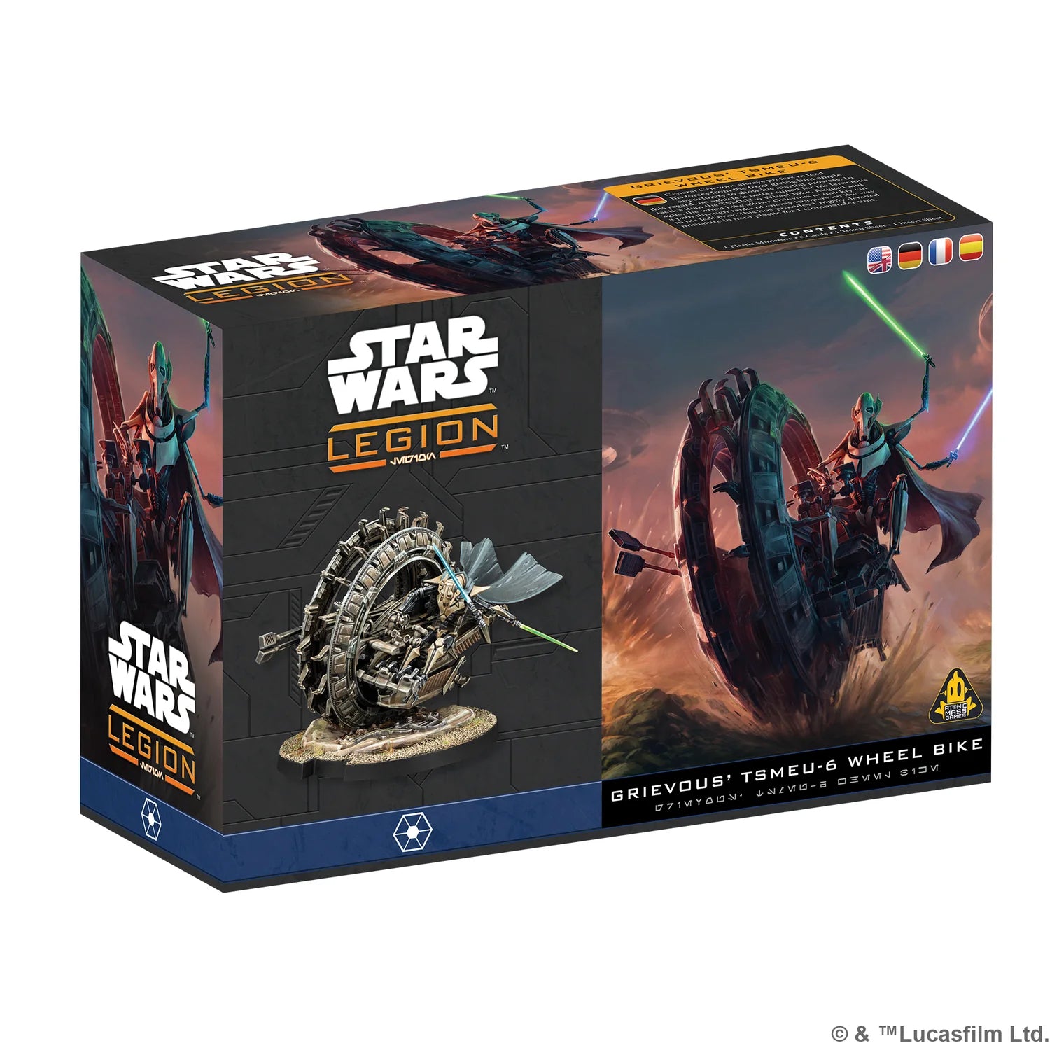 Star Wars: Legion - Grievous' TSMEU-6 Wheel Bike – Rogue State Games
